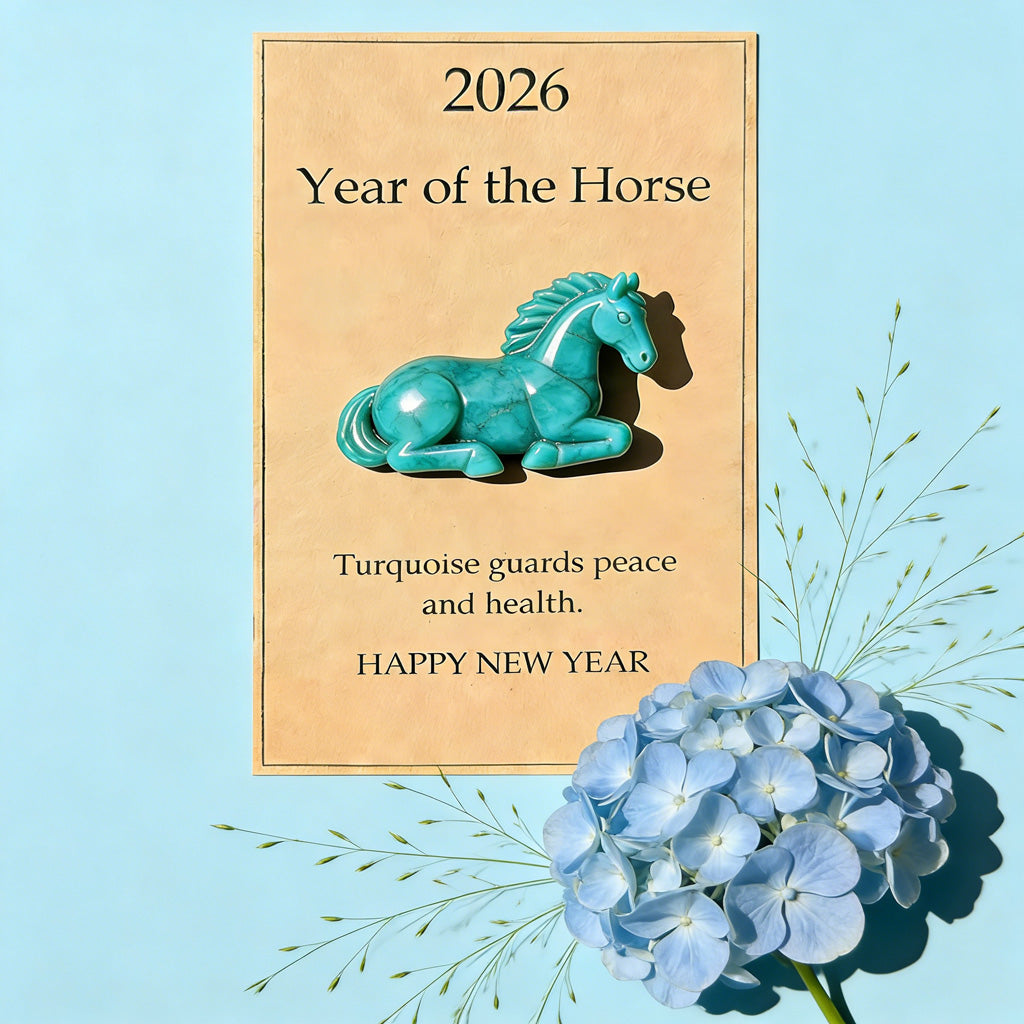 Colorful Phantom Crystal Horse Figurine – A Symbol of Fortune and Vit ...